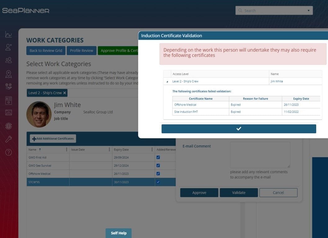 SeaPlanner | Marine Management System (MMS)